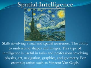 Gardner’s multiple intelligences | PPTX | Hobbies & Interests