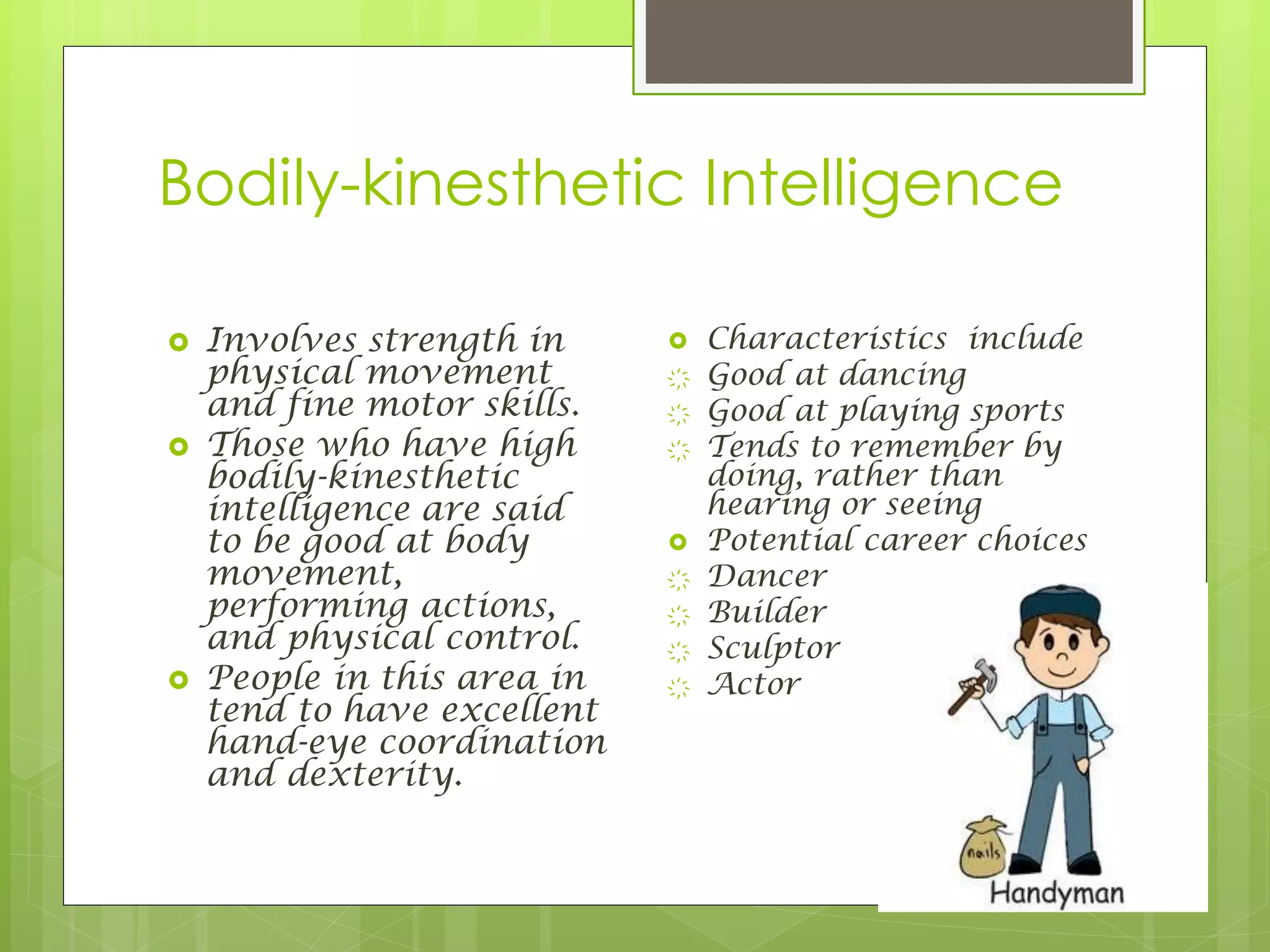 Gardner's multiple intelligences | PDF