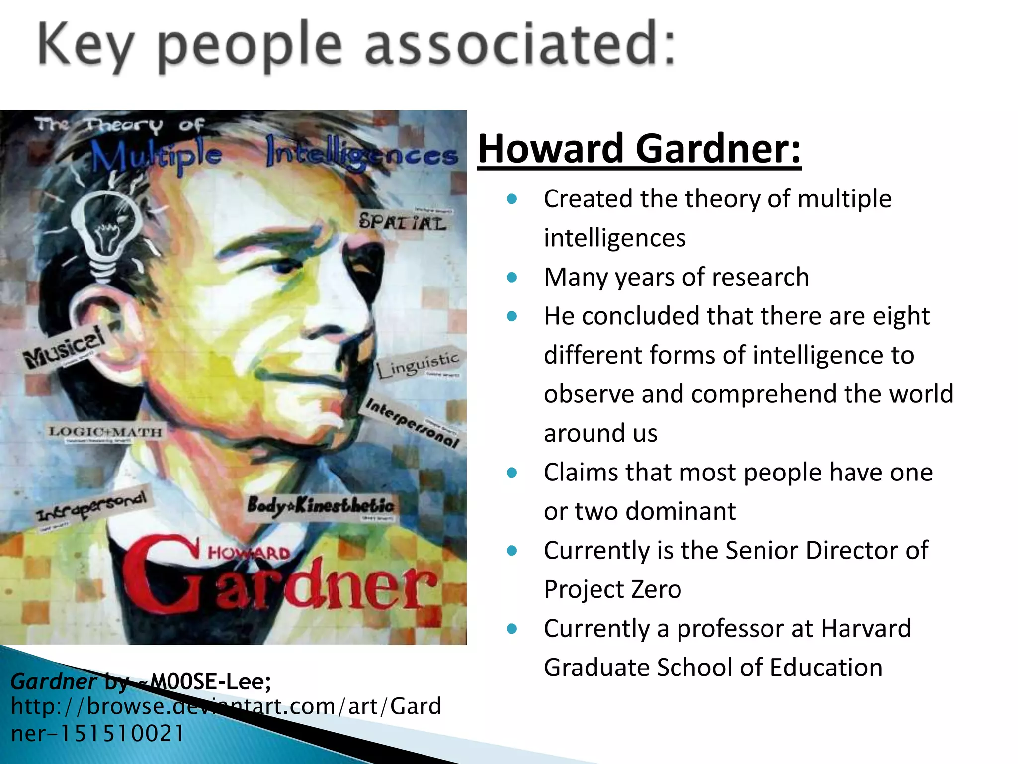 Gardner's Theory of Multiple Intelligences | PPT