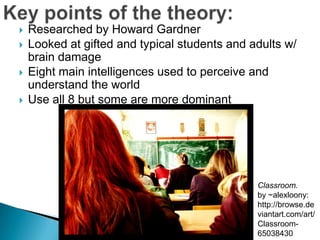 Gardner's Theory of Multiple Intelligences | PPT