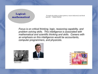 Gardner's multiple intelligences2 | PPT