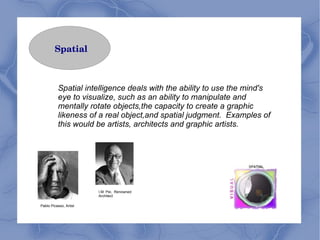 Gardner's multiple intelligences2 | PPT