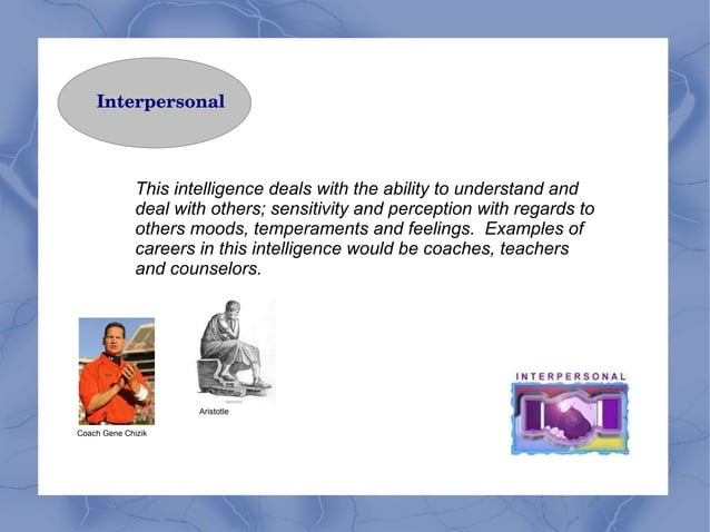 Gardner's multiple intelligences2 | PPT