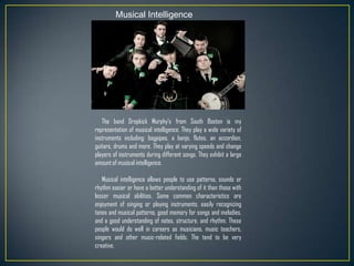 Presentation on Gardner's Multiple Intelligences | PPTX