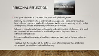 Gardners theory of multiple intelligences | PPTX