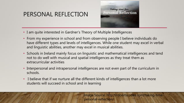 Gardners theory of multiple intelligences | PPTX | Educational Assessment | Education