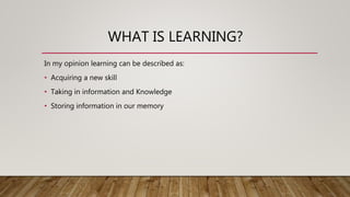 Gardners theory of multiple intelligences | PPTX