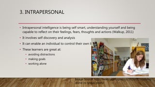 Gardners theory of multiple intelligences | PPTX