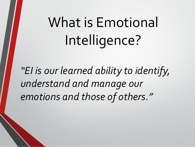 Introduction to Emotional Intelligence Presentation
