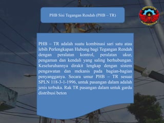 GARDU DISTRIBUSI TENAGA LISTRIK | PPT