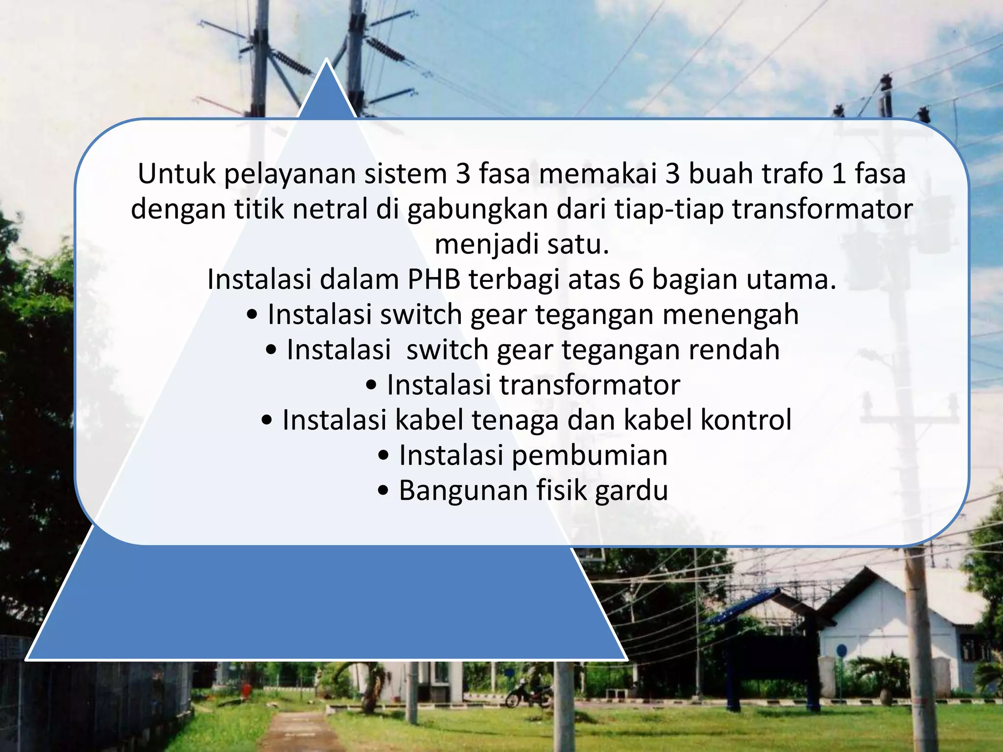 GARDU DISTRIBUSI TENAGA LISTRIK | PPTX