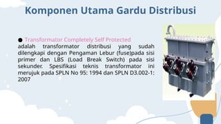 GARDU DISTRIBUSI SISTEM TENAGA LISTRIK (GD) | PPTX