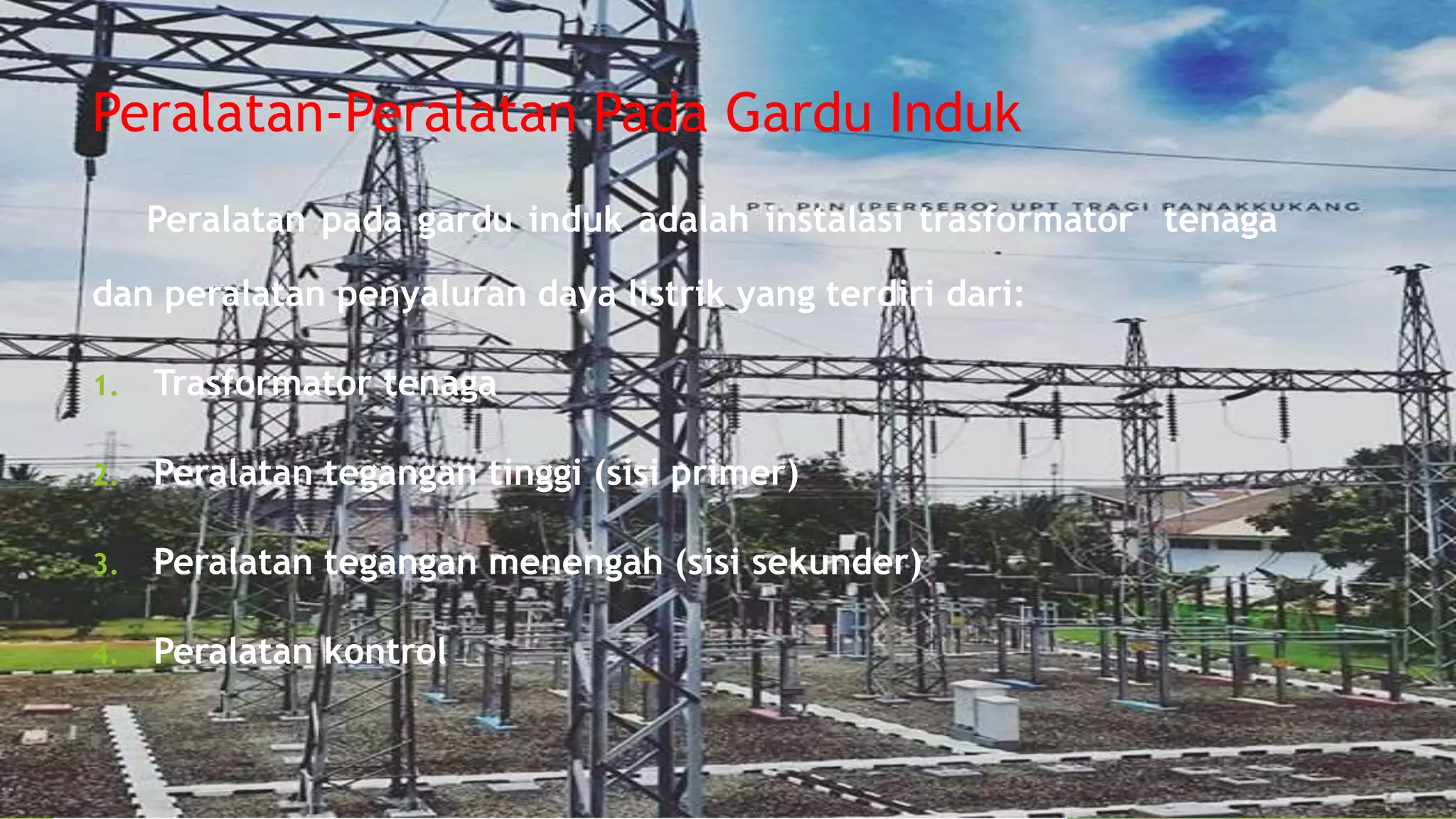 Gardu induk | PPTX