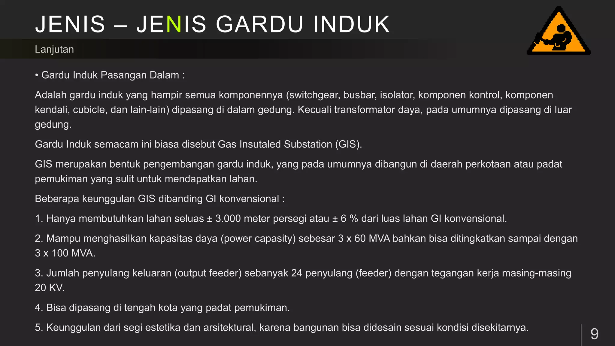 GARDU INDUK TENAGA LISTRIK | PPTX