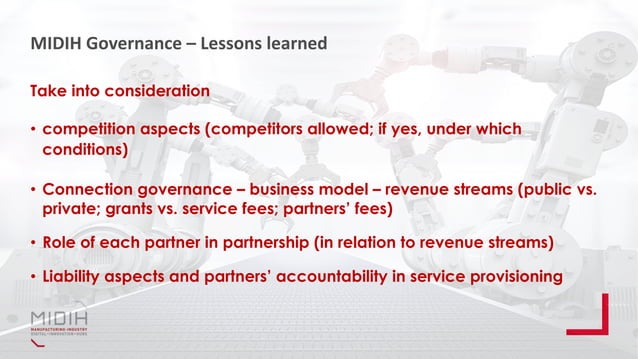 GARE du MIDIH DIH collaboration model | PPT