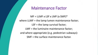 PLS 2015: Lumen maintenance testing of outdoor lighting installations ...