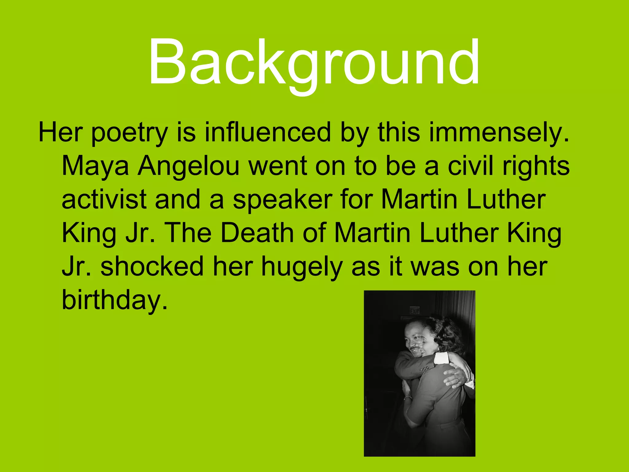 Gareth Sutcliffe Maya Angelou Power Point 260245 | PPT