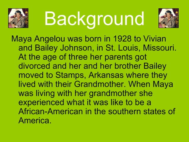 Maya Angelou | PPT