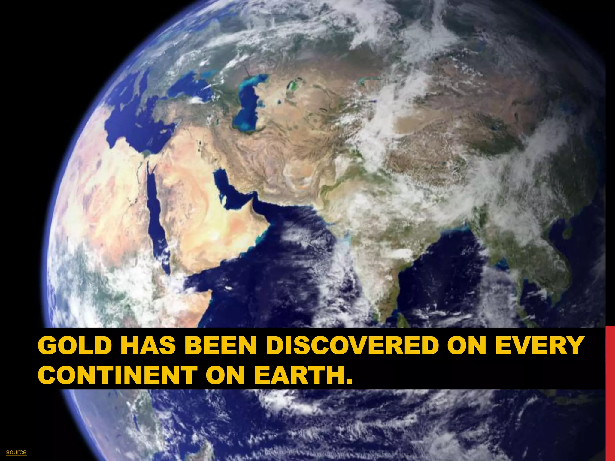 Garfield Refining - 45 Facts You Didn't Know About Gold | PPTX | Stamps ...