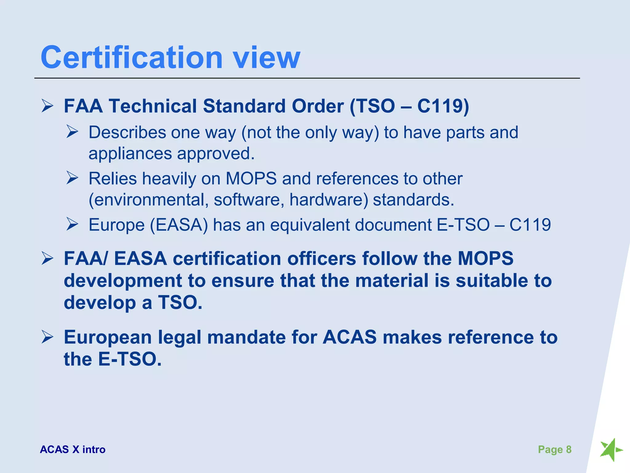Garfield Dean - Acas x overview | PPTX
