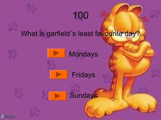 Garfield Wednesday