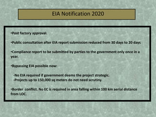 Environment Impact Assessment (EIA) | PPTX