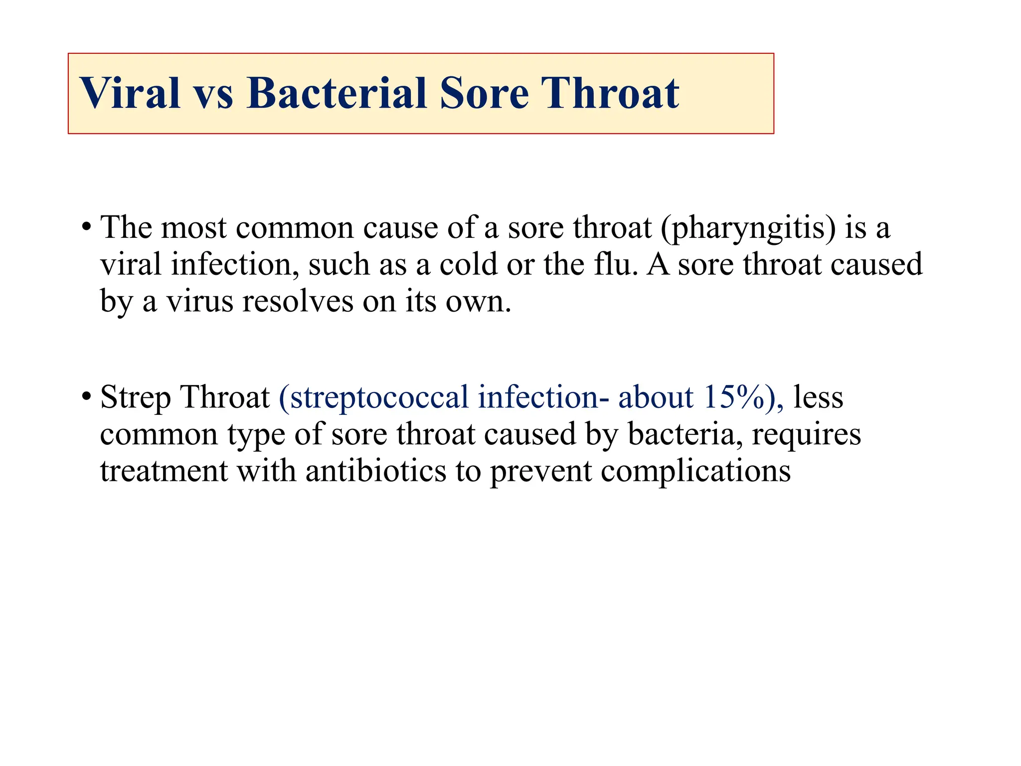 Sore Throat. ppt | PPTX