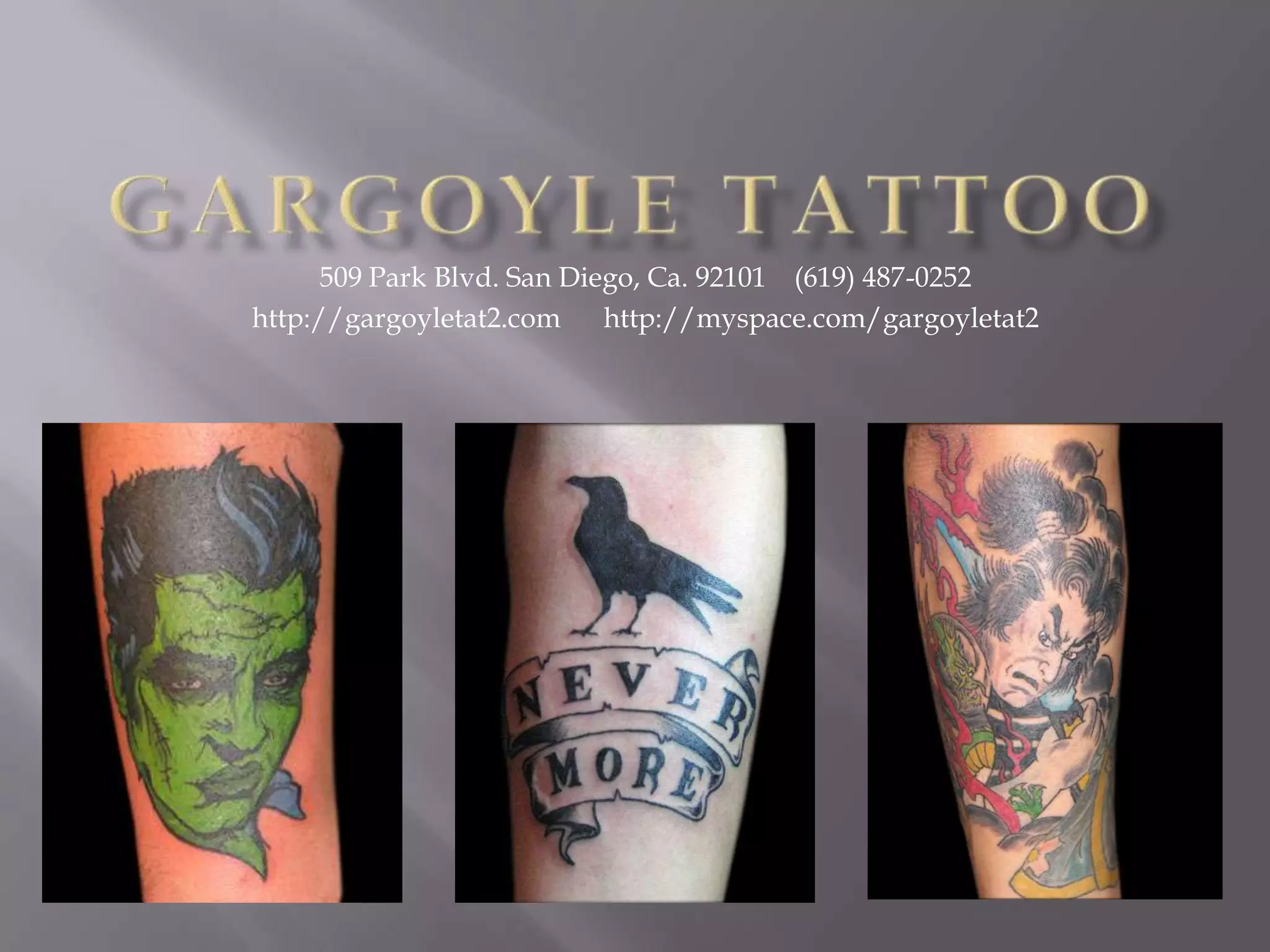 Gargoyle Tattoo | PPTX