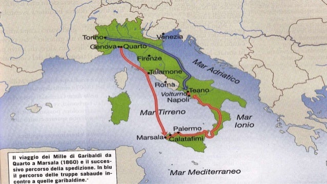Garibaldi e l'impresa dei mille