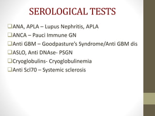 Approach to Rapidly Progressive Glomerulonephritis RPGN | PPTX