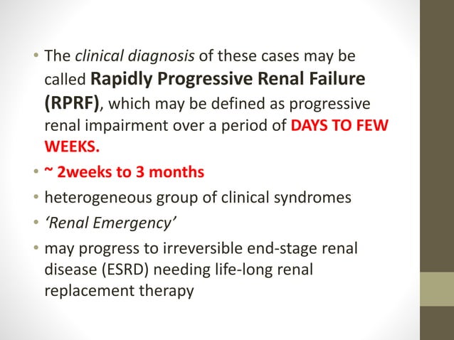 Approach to Rapidly Progressive Glomerulonephritis RPGN | PPTX ...