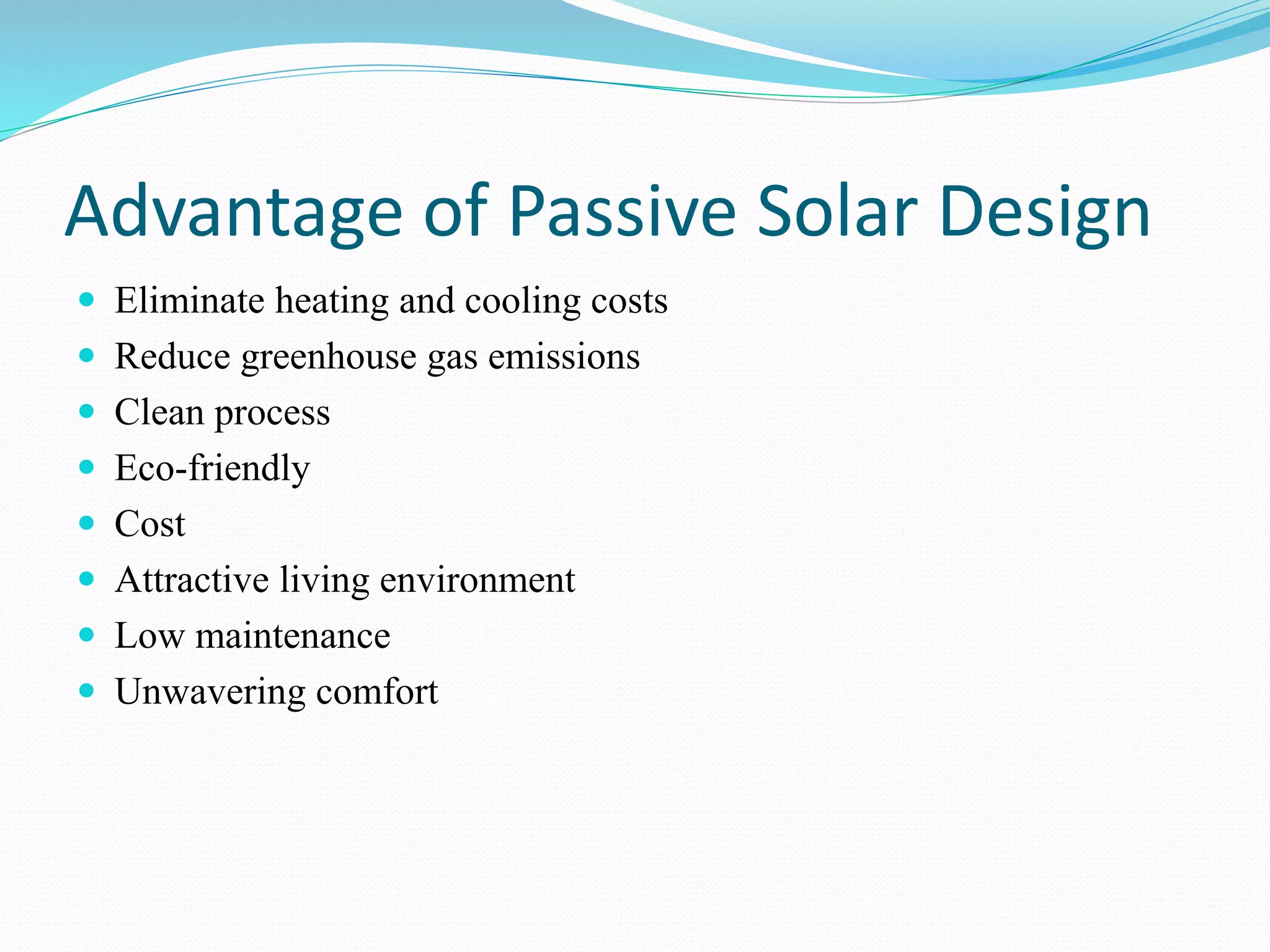 solar passive system for buildings | PPTX