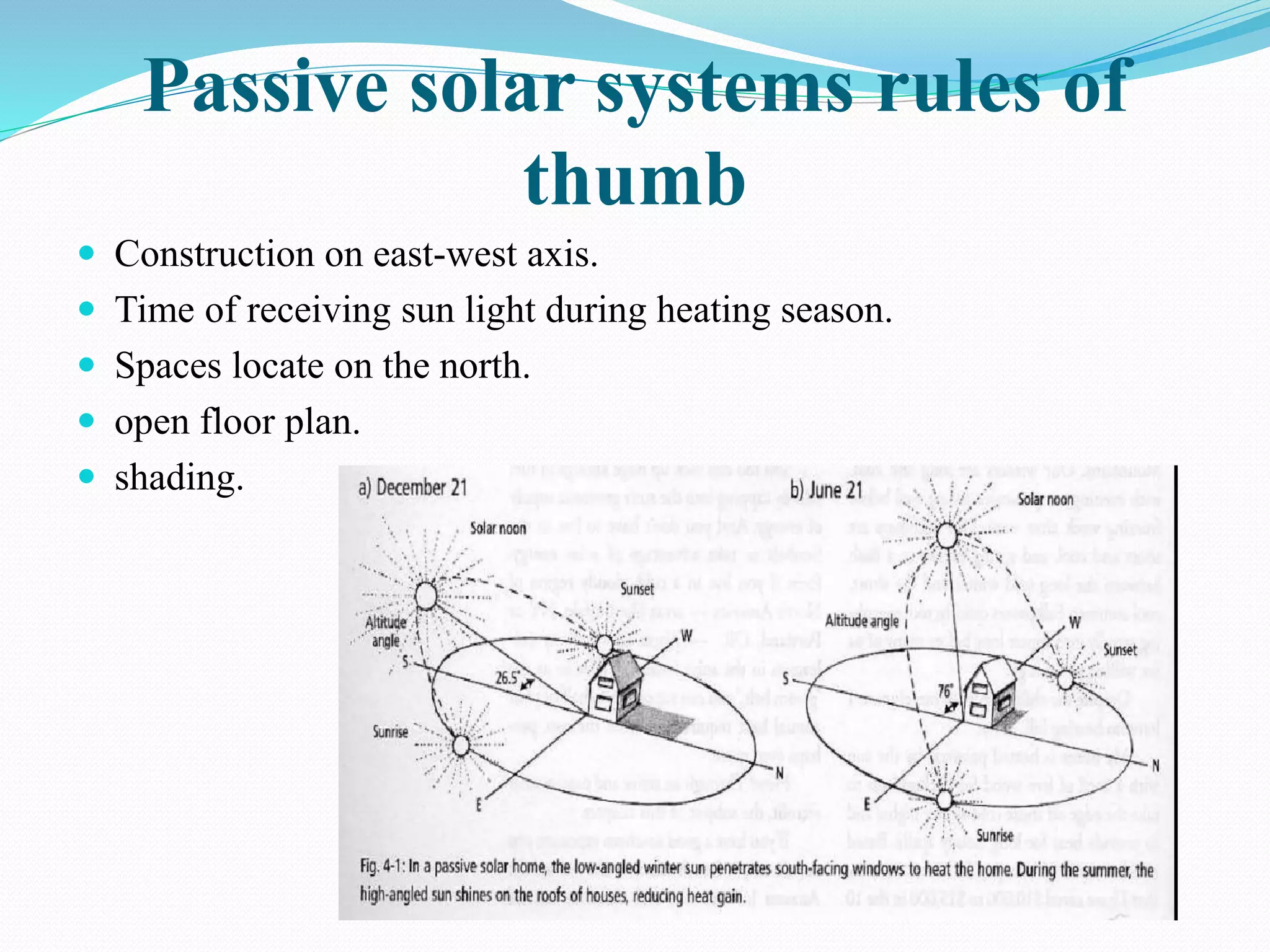 solar passive system for buildings | PPTX