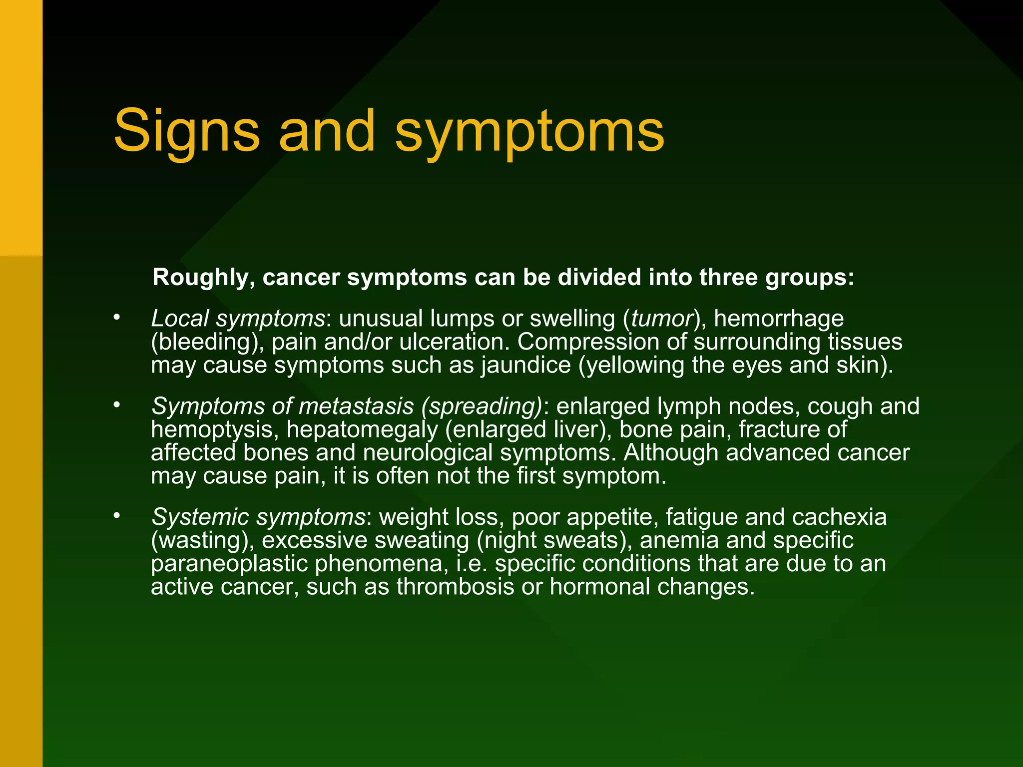 CANCER | PPT