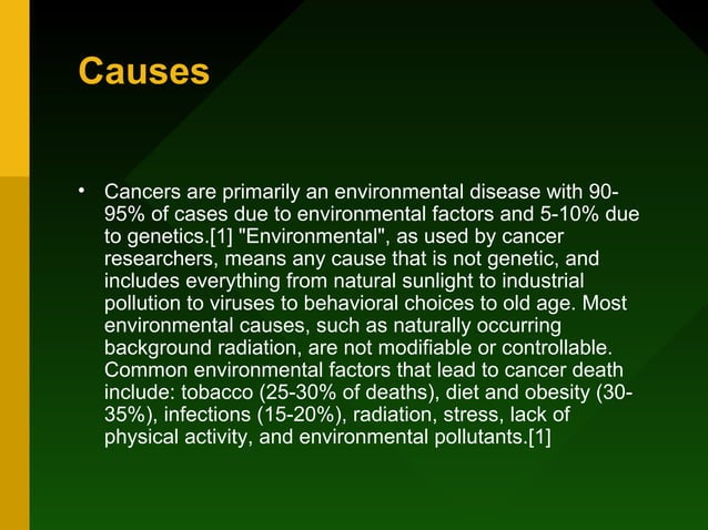 CANCER | PPT | Cancer | Diseases and Conditions