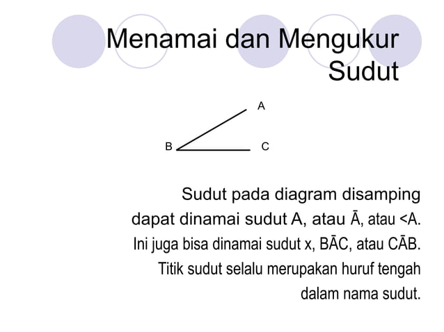 Materi garis dan sudut kelas 7 SMP Math | PPT