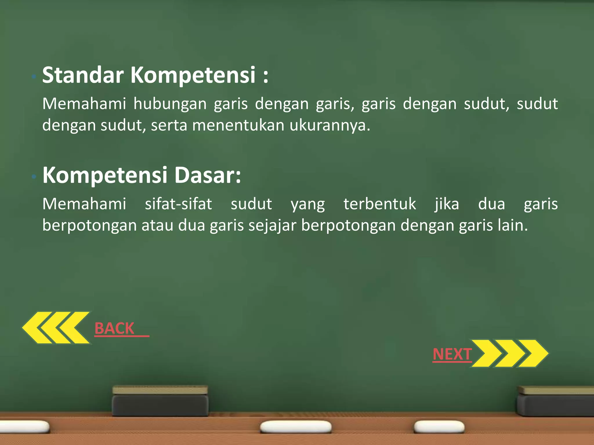 Garis garis sejajar | PPTX