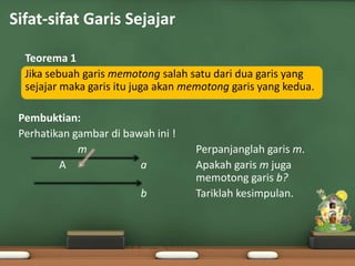 Garis garis sejajar | PPTX