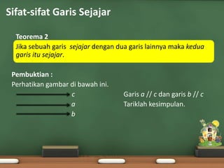 Garis garis sejajar | PPTX