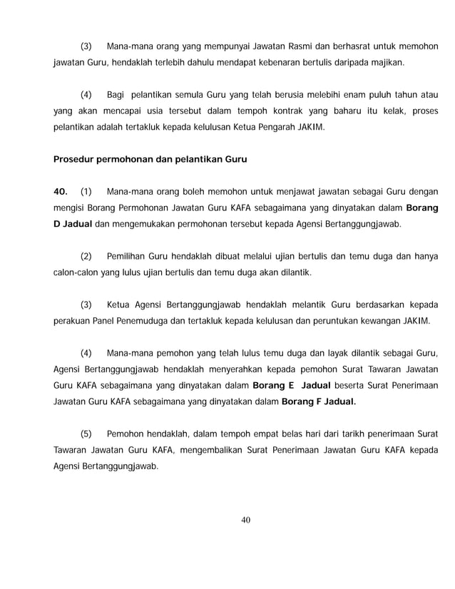 GARIS PANDUAN KAFA OLEH JAKIM 2011 | PDF