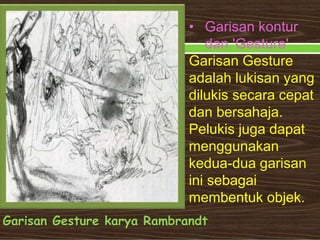 Seni visual (garisan) | PPT