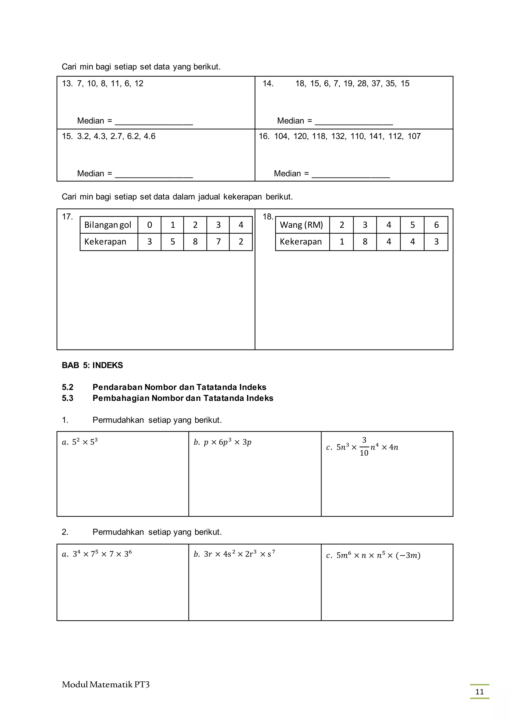 Garis dan sudut | DOCX