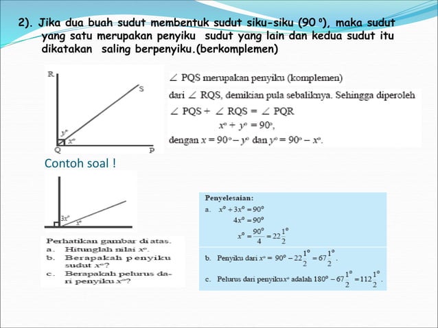 Garis_dan_sudut kelas tujuh smp kurikulum merdeka | PPT