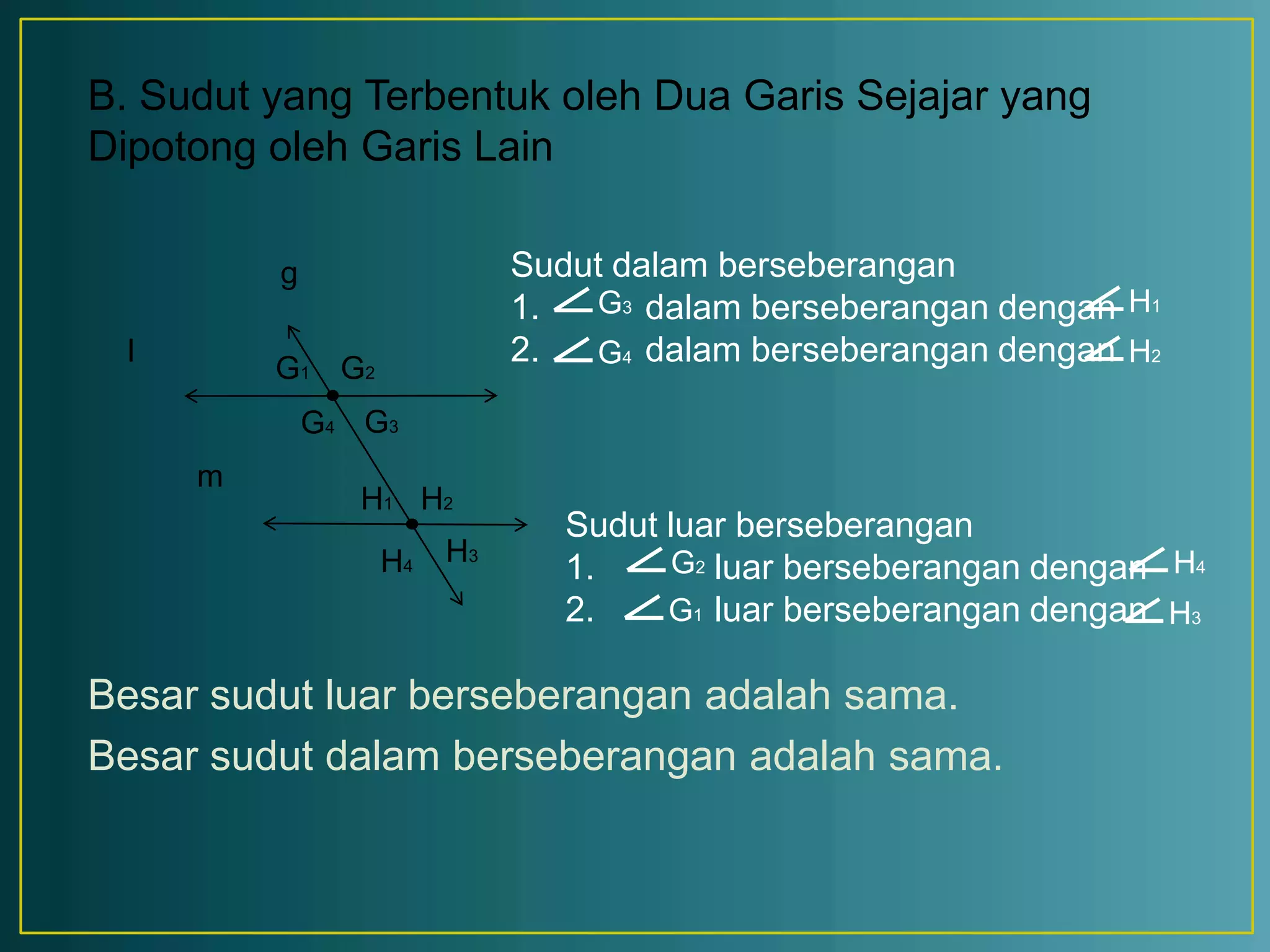 Garis dan sudut (faiz amri 1009069)microsoft power point 2010 | PPTX
