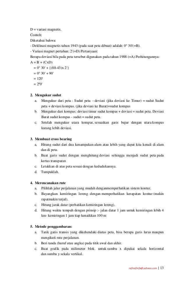 Cara membuat peta manual - hardlasopa