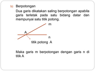 Garis n sudut part 1 | PPTX