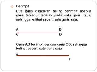 Garis n sudut part 1 | PPTX