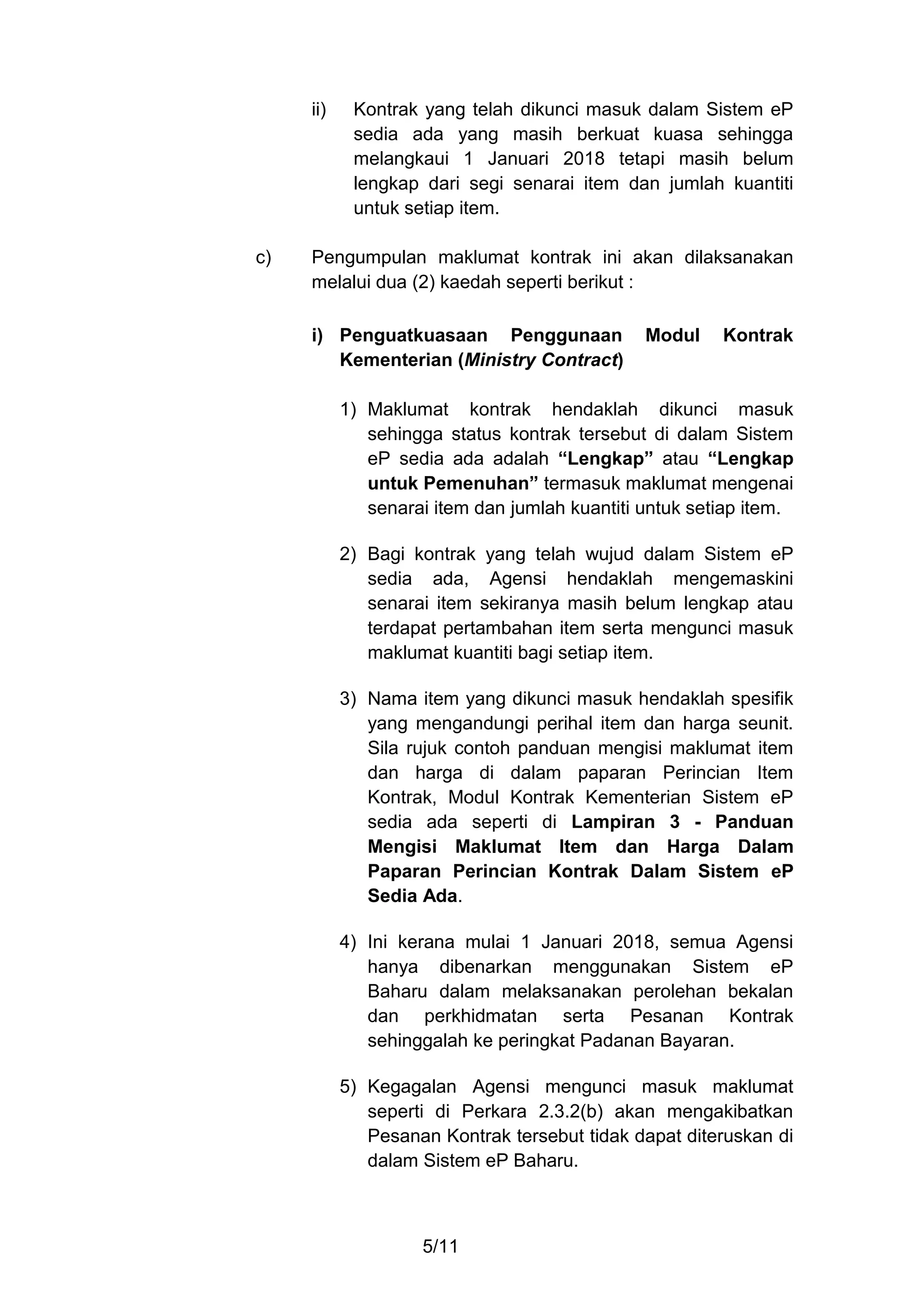 Garis panduan agensi untuk persediaan pelaksanaan perolehan kerajaan ...