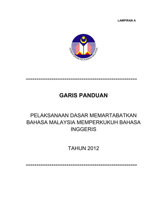 Garis panduan mbmmbi 2011 | PDF