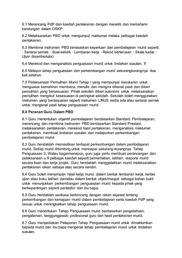 Garis panduan pbd | DOCX